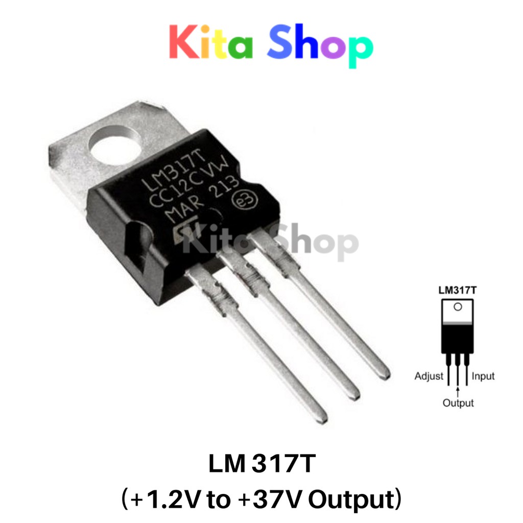 LM317T Adjustable Voltage Regulator | Shopee Malaysia