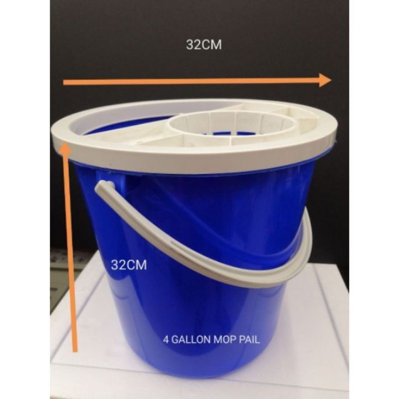 Harga Paling Murah Fast Delivery 5 Gallon Mop Bucket Mop Pail Bekas ...