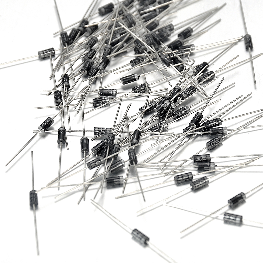 DO-41 Electronic Components 50PCS 1N4007 Rectifier Diodes - 1A 1000V DO ...
