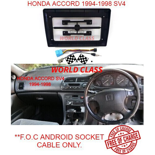 HONDA ACCORD 1994-1997 SV4 9" ANDROID CASING (FREE PLUG AND PLAY CABLE ...