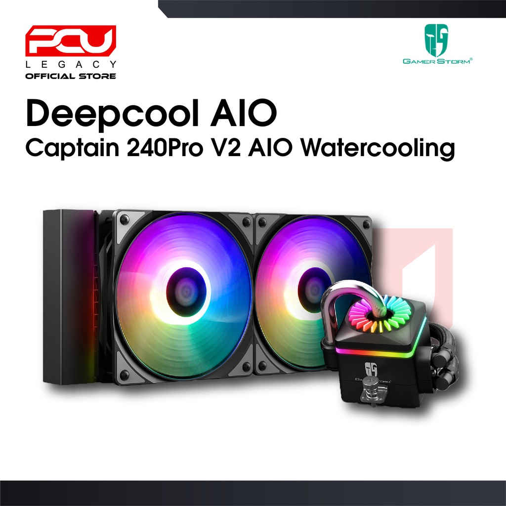 Deepcool Captain 240Pro V2 AIO Watercooling | Shopee Malaysia
