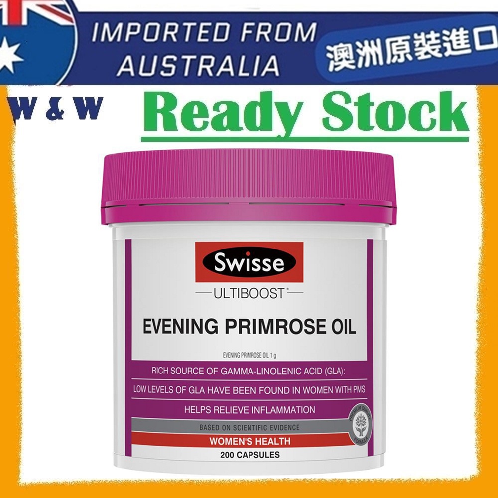 [AUS Import EXP: 05/2027] Swisse Ultiboost EPO Evening Primrose Oil EPO ...