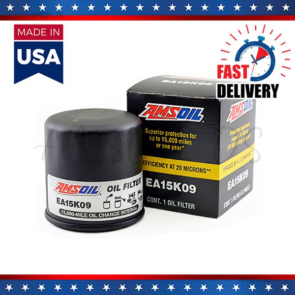 AMSOIL Ea Oil Filter EA15K09 Toyota, Perodua, Suzuki Swift, Nissan ...