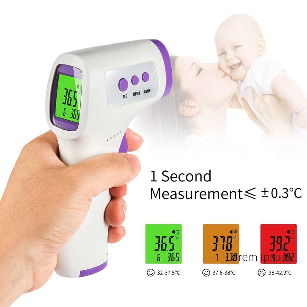 Digital Infrared Body Thermometer High Accuracy Non-Contact Ear ...