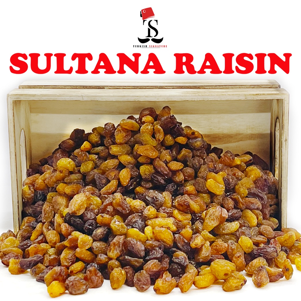 🔥SULTANA RAISIN / SULTANA KISMIS 1KG/500G/250G/100G | Shopee Malaysia