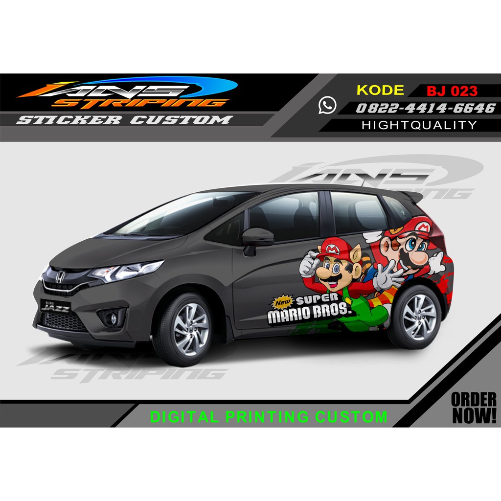 Honda JAZZ CAR STICKER DECAL | Shopee Malaysia