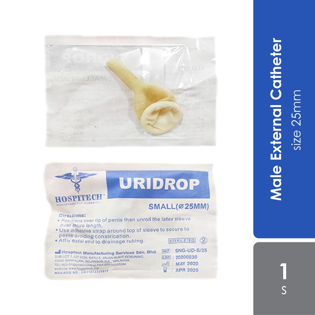 Uroplast 860037 Male External Catheter 25mm S | Shopee Malaysia