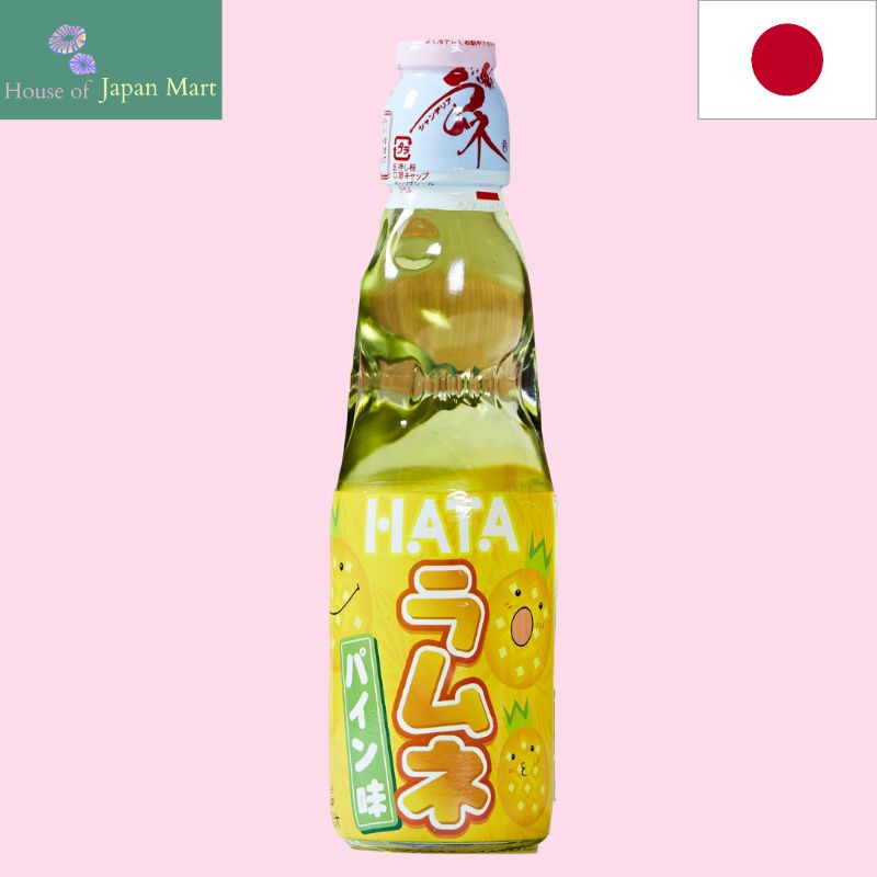 Ramune Pineapple Pop-up Soda HATA ラムネ 200ml 日本進口彈珠汽水 童趣飲料 | Shopee Malaysia
