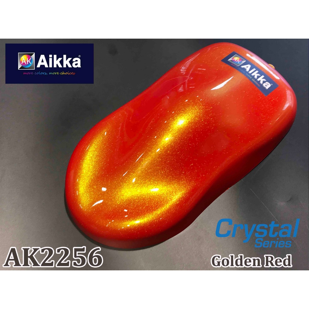 AIKKA Special Color 2K Car Motor Paint Crystal Golden Red AK2256 ...