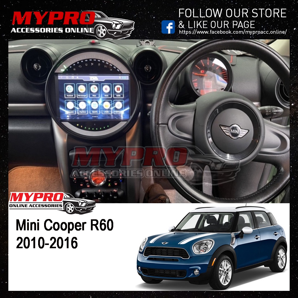 Android 🔥Mini Cooper R60 2010-2016 ANDROID PLAYER 【Free Camera ...