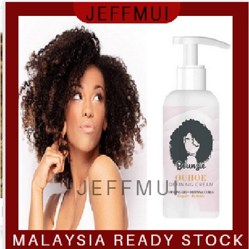 JEFFMUI (100ml )Bounzie Curl Boost Defining Light Weight Cream Curly ...
