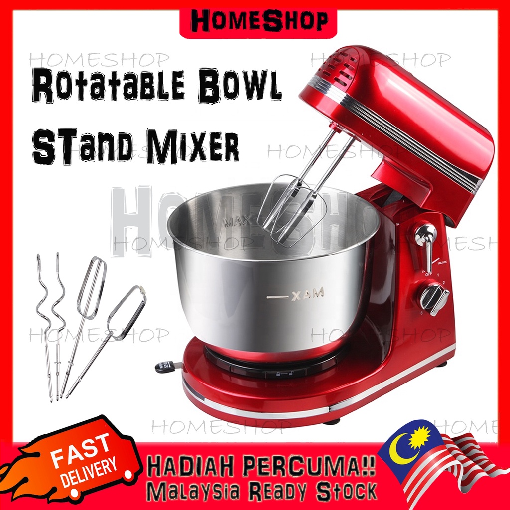 HomeShop Heavy Duty 800W Stand Mixer Electric Kitchen Multi-Function ...