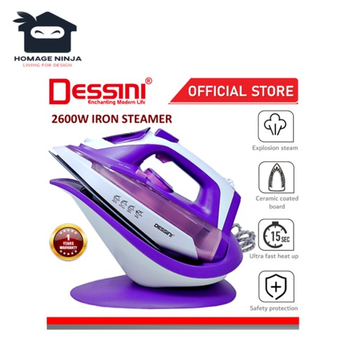 🔥PROMOTION🔥 DESSINI ITALY Wireless Electric Garment Steam Iron Sprayer ...