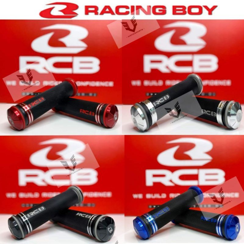 100% ORI RCB ALLOY HANDLE GRIP RACING BOY AHG66 HANDLE GRIP UNIVERSAL ...