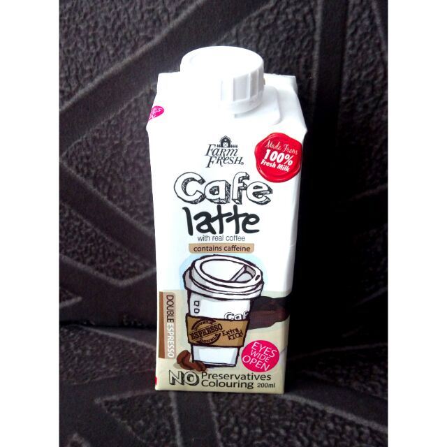 Farm Fresh Cafe Latte/pcs ( 200ml ) | Shopee Malaysia