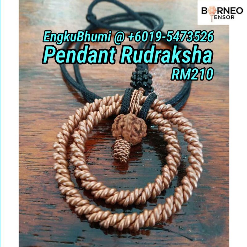 KALUNG TENSOR RING TEMBAGA PENDANT RUDRAKSHA COPPER TENSOR | Shopee ...