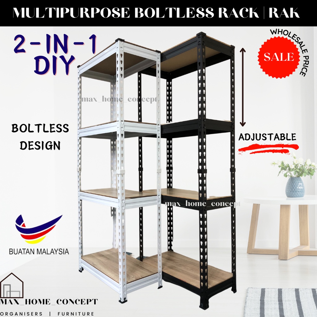 [TERMURAH] MULTIPURPOSE RACK | HEAVY DUTY RACK | RAK BESI | RAK ...