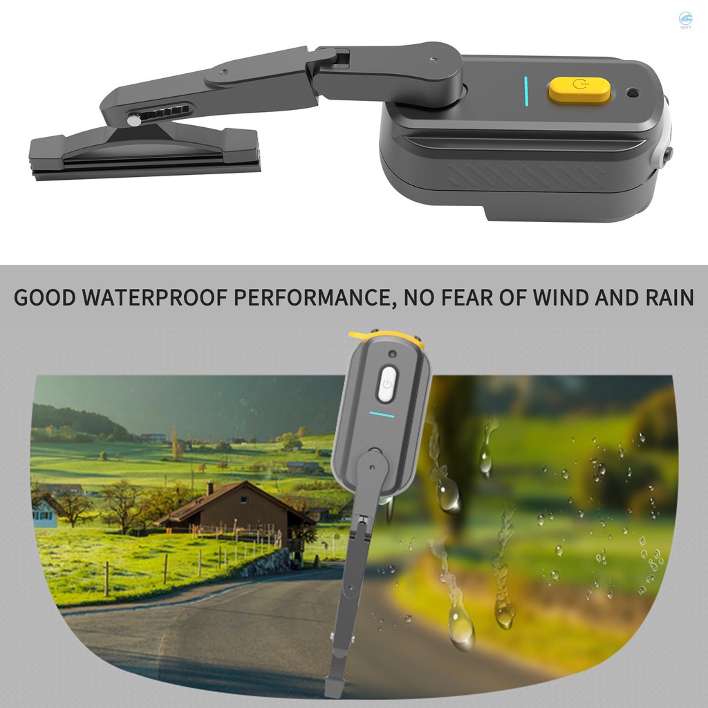 Rechargeable Motorcycle Helmet Wiper Universal Waterproof helmet ...