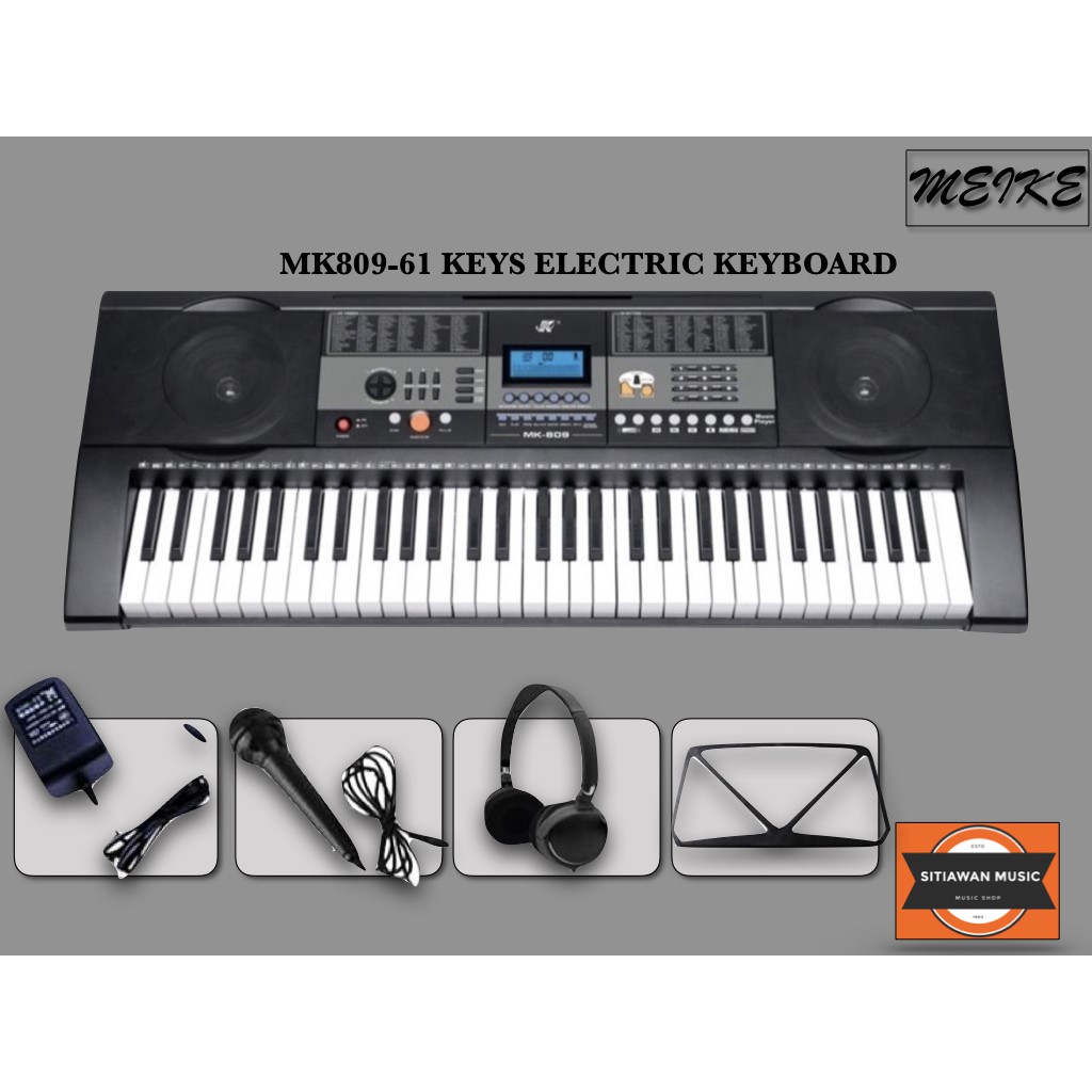 MK809-61 Keys Digital Piano Professional Keyboard | Shopee Malaysia