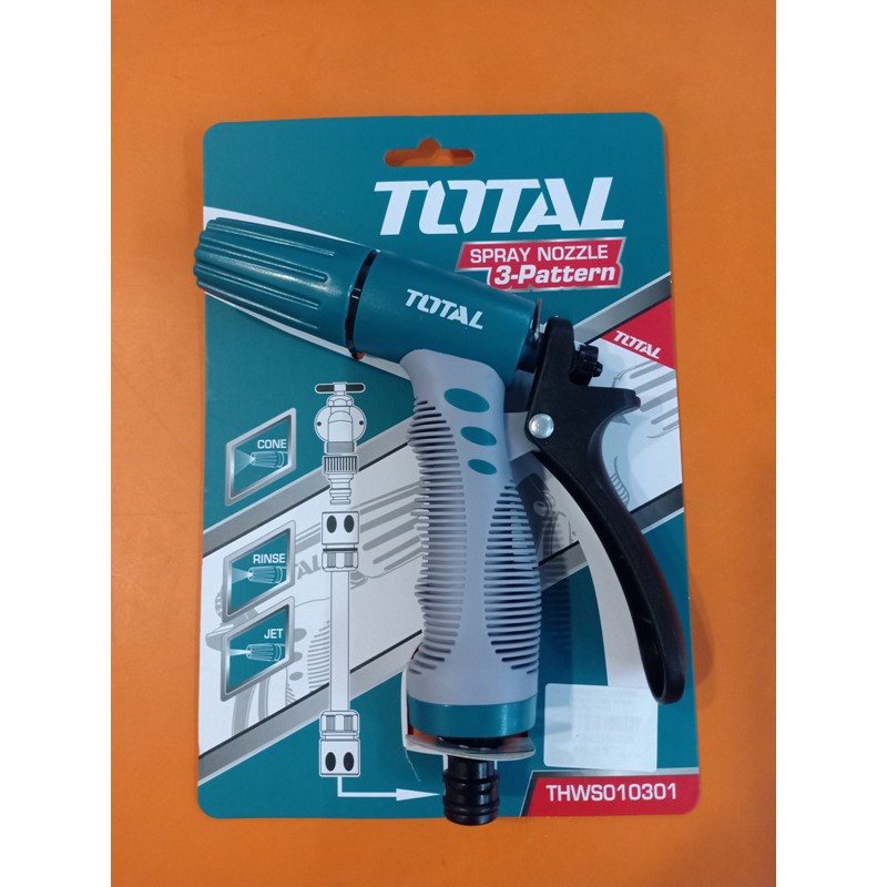 TOTAL THWS010301 GARDEN SPRAY NOZZLE 3-PATTERN | Shopee Malaysia