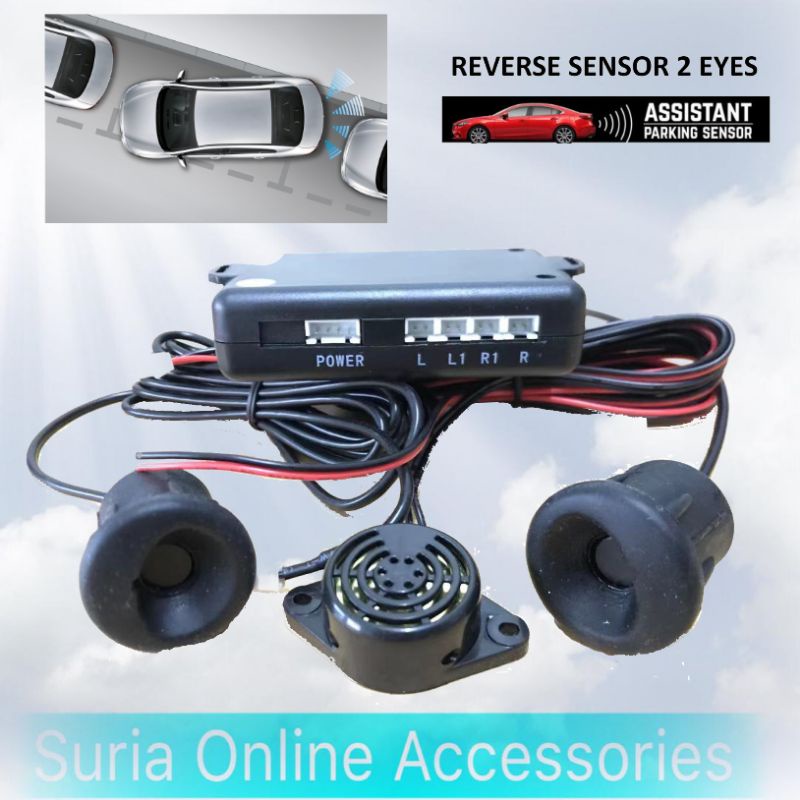 2 pcs PROTON Wira Reverse Sensor Eye | OEM New Replacement Parts | Easy ...