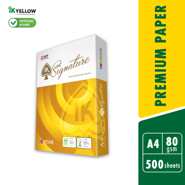 IK Signature 500s 80gsm A4 Paper 1 Ream (500 sheets/ream) | Shopee Malaysia