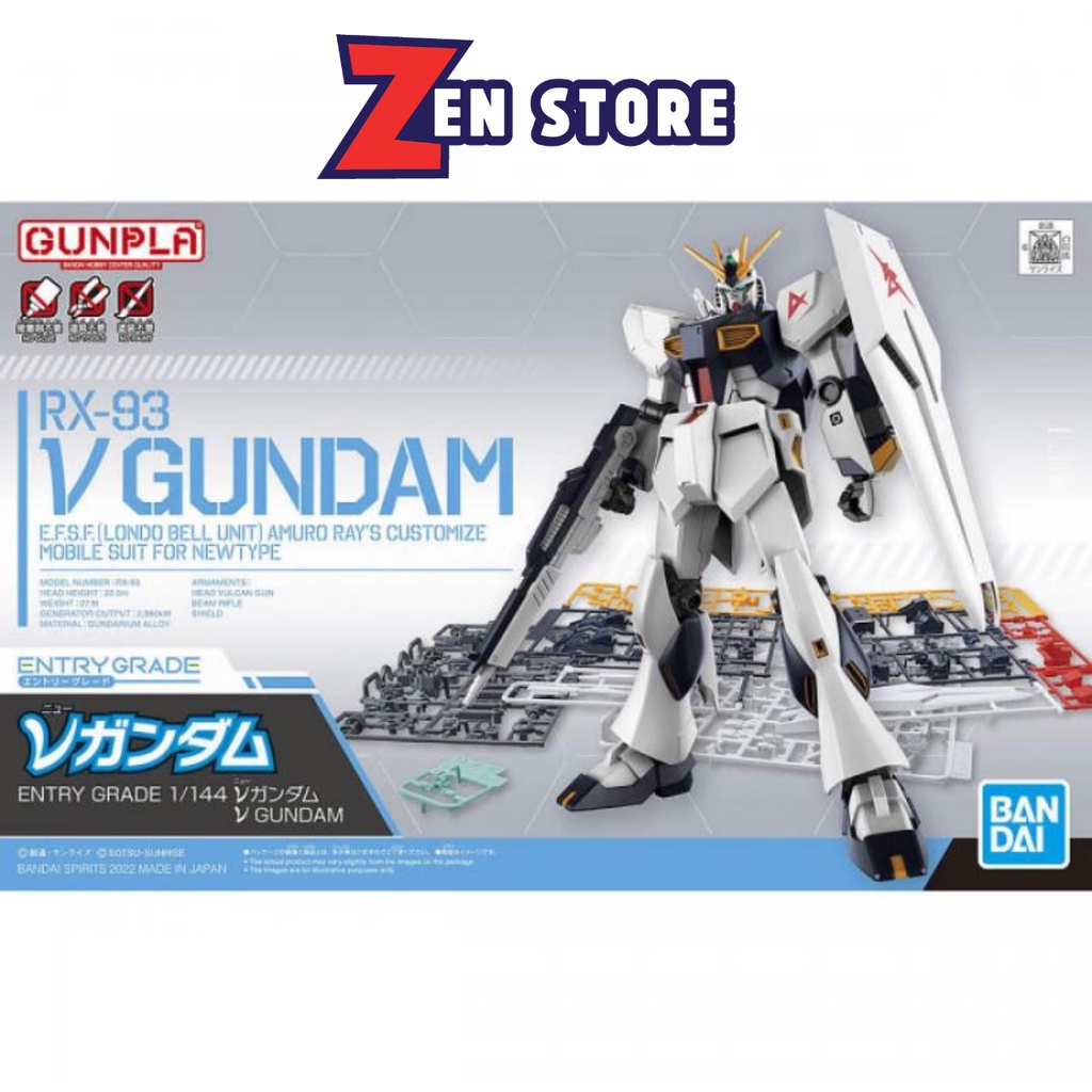 Entry Grade Nu Gundam (Bandai) | Shopee Malaysia