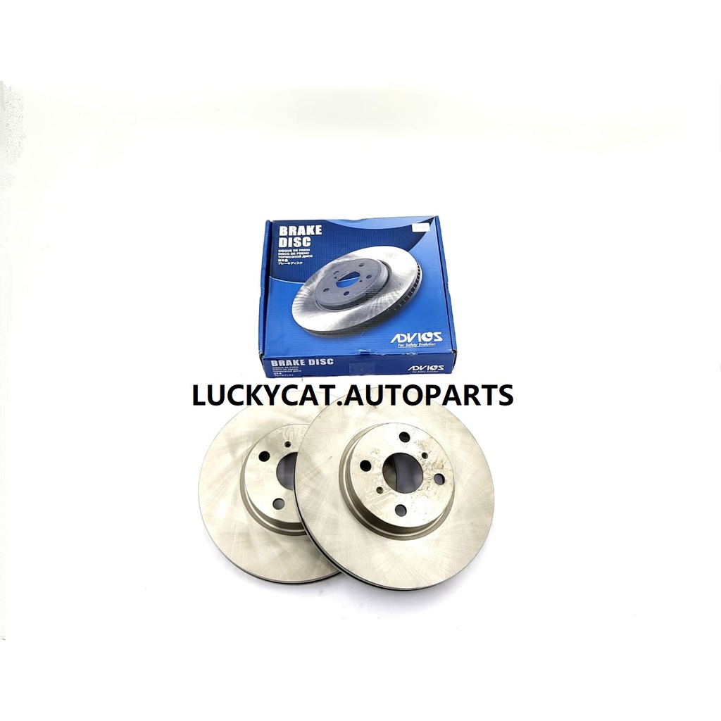 TOYOTA VIOS NCP93, NCP150, NSP151 G-SPEC TRD SPEC DISC ROTOR FRONT ...