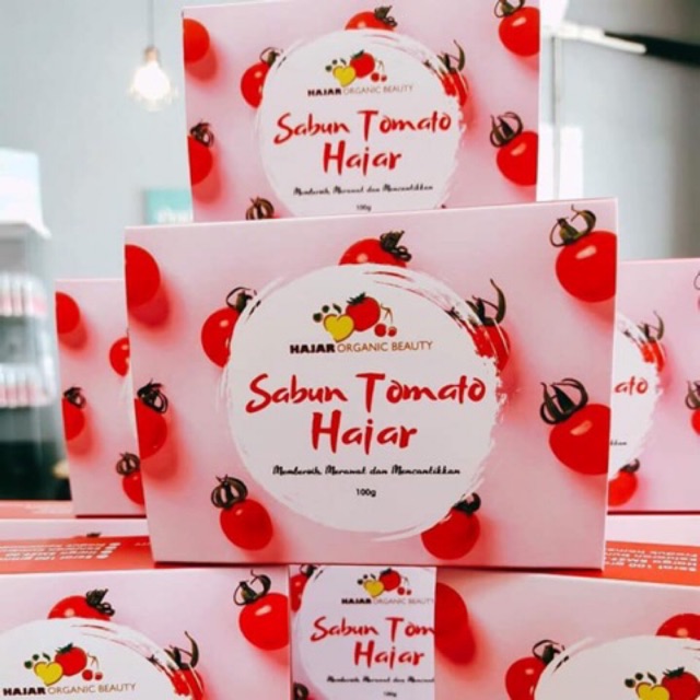 🔥SABUN TOMATO HAJAR🔥SABUN VIRAL🔥 | Shopee Malaysia