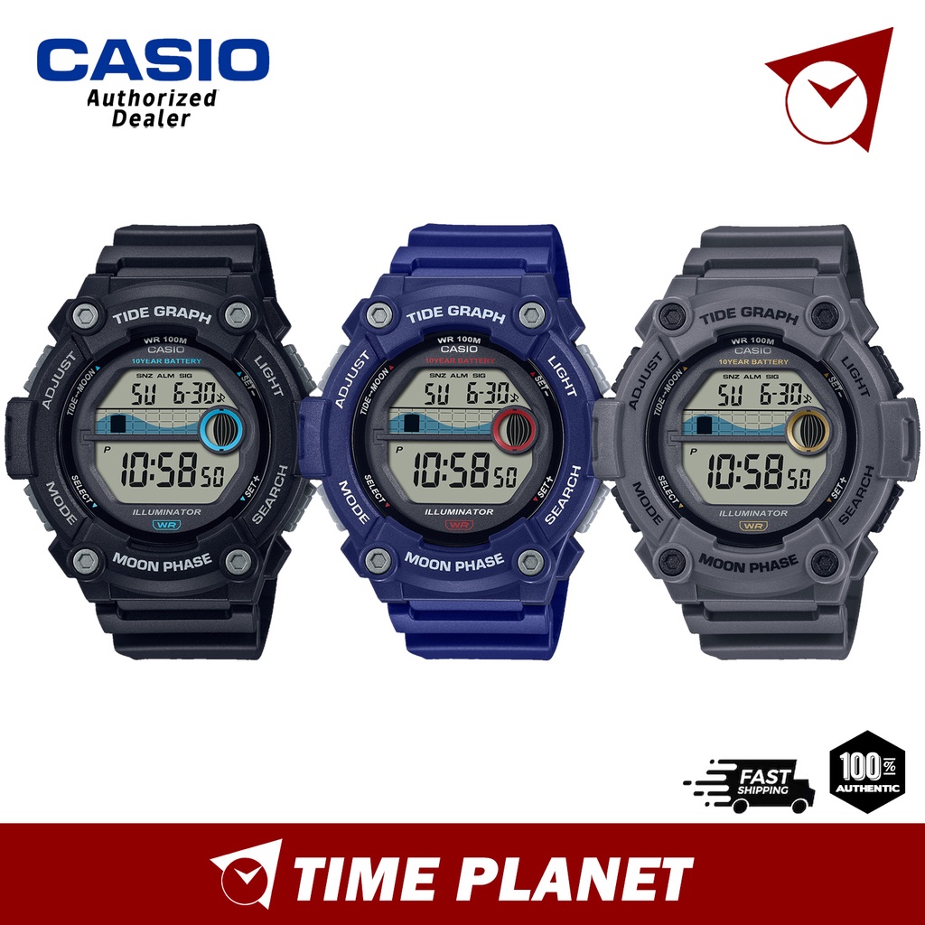 [Official Warranty] Casio Series Men Watch WS-1300H-1A / WS-1300H-8A / WS-1300H-2A / WS-1300H-1 ...