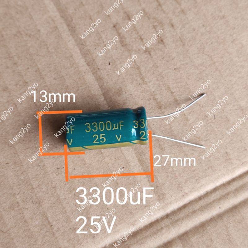 330uF 25V 330uF 35V Capacitor Kapasitor | Shopee Malaysia