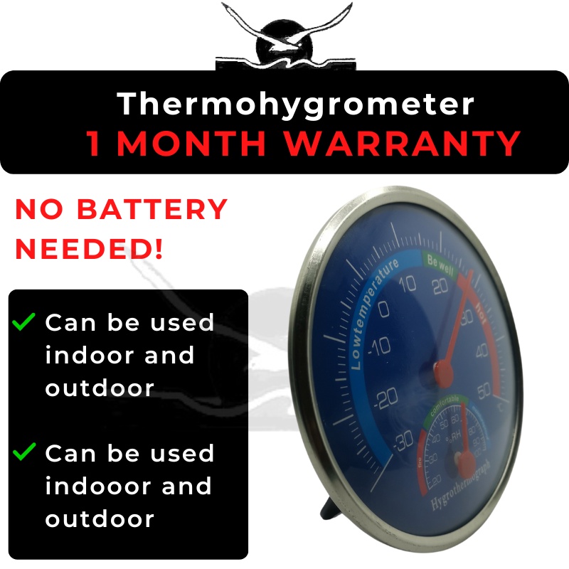 Thermometer Hygrometer Temperature Humidity Monitor Meter Gauge for ...