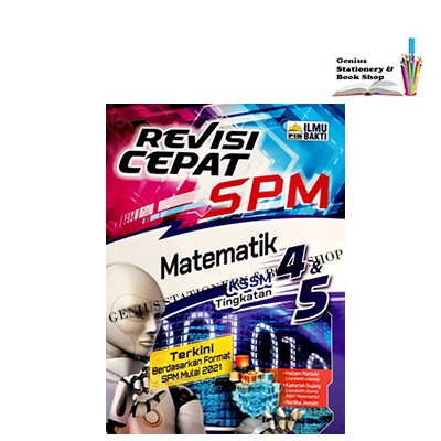 Buku Rujukan: Revisi Cepat SPM KSSM Matematik Tingkatan 4&5 (2021 ...
