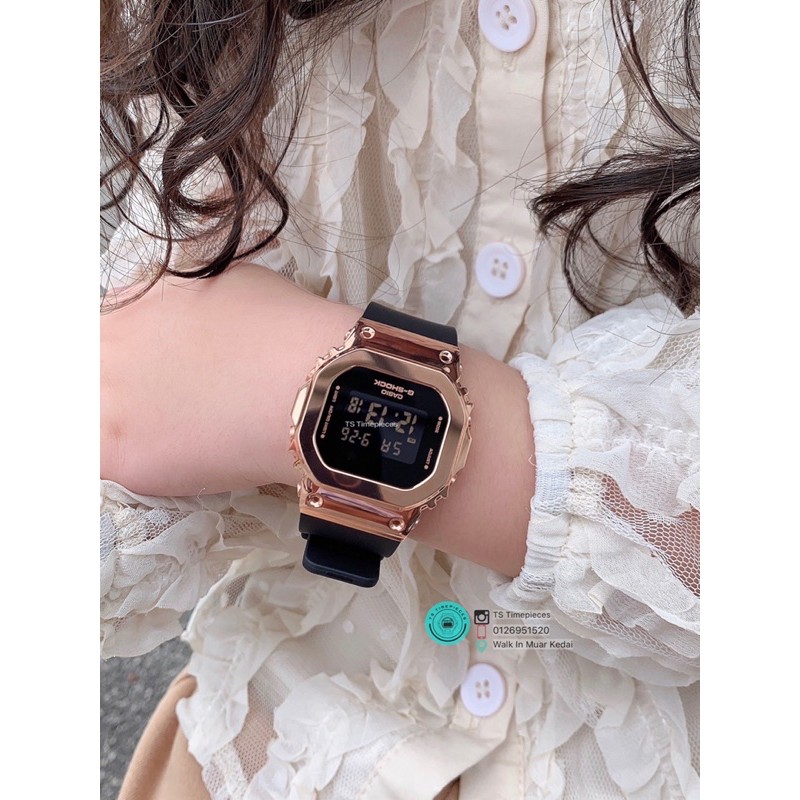 G SHOCK S Series Smaller Metal GM-S5600PG-1D / GM-S5600PG-1 / GM-S5600 ...