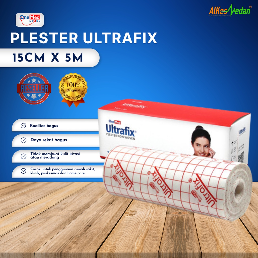Plaster ULTRAFIX 15CM X 5M ORIGINAL ONEMED BOX | Shopee Malaysia