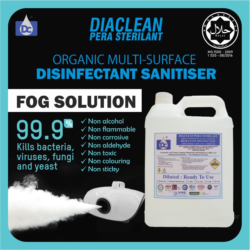 MDA, KKM, Diaclean 5 Lit, Organic compound, Food Grade High Level Smoke ...