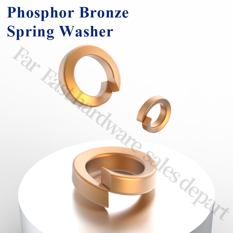 Copper Spring Washer Phosphorus Copper Spring Washer Washers M2 ...