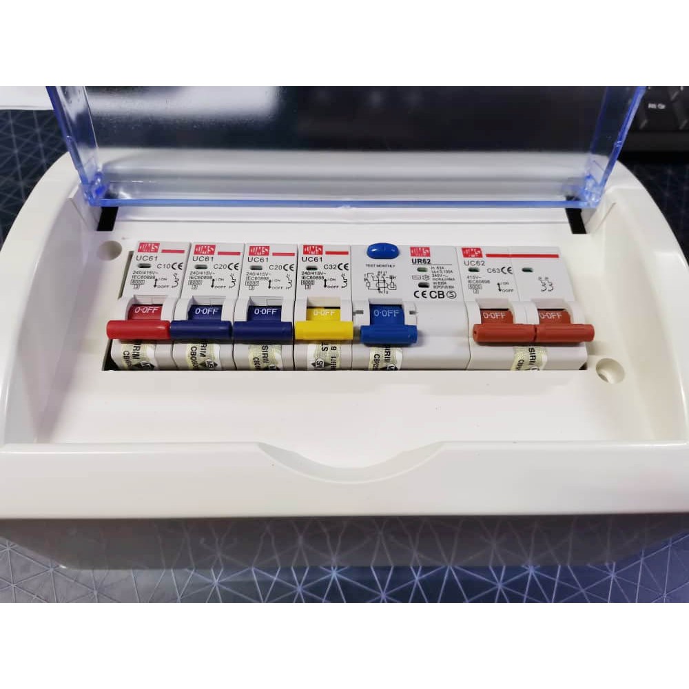 BIG FULL SET ELECTRIC KOTAK SUIS MAIN ELECTRICAL BOX DB BOX MCB ELCB ...