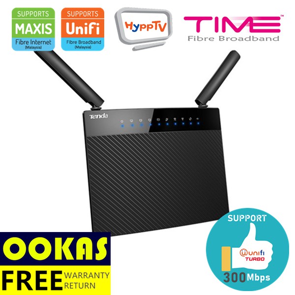 Tenda AC9 Gigabit AC1200 Dual Band 5Ghz & 2.4Ghz Wireless Wifi Router | Shopee Malaysia