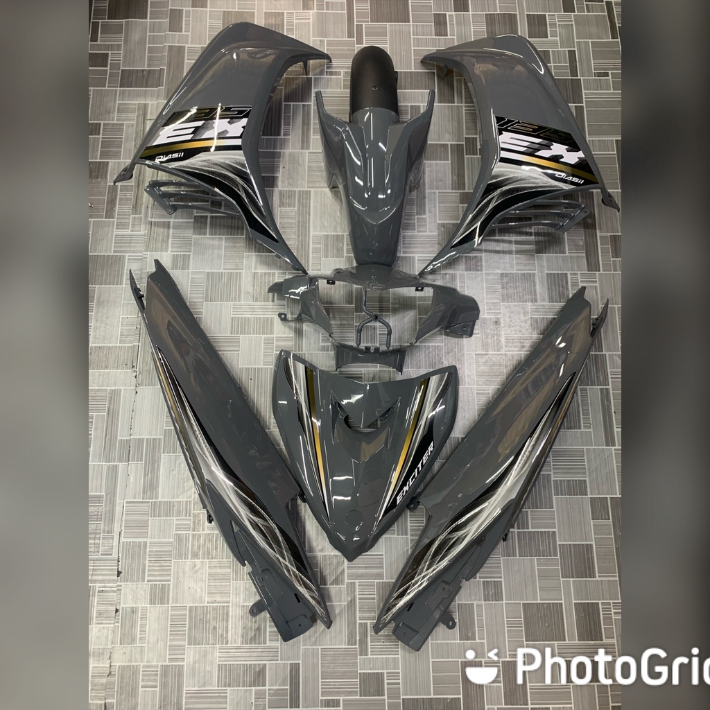 LC V4/V6 NARDO GREY EXCITER BLACK STICKER TANAM | Shopee Malaysia