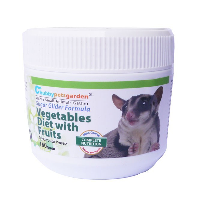 Sugar Glider Formula Vegetables Diet with Fruits (160g) | Shopee Malaysia