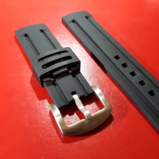 18mm 20mm 22mm 24mm 26mm 28mm Getah Tali Jam Tangan 运动款橡胶手表带 Wrist ...