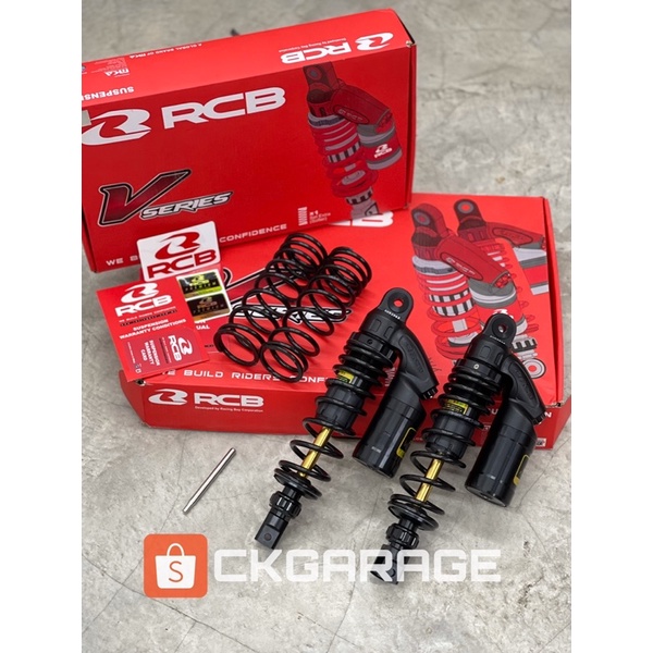 🔥CLEARANCE/LELONG RCB Racing Boy Absorber 305mm NVX 155 ( Aerox ) NMAX ...