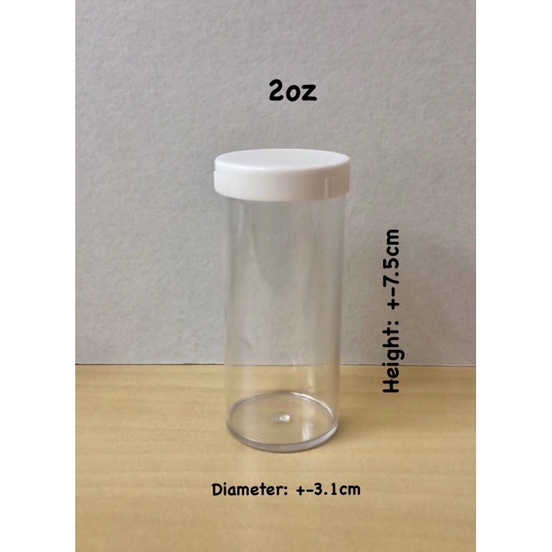 (50/100/144pcs) 2oz/ 2.5oz/ 4oz Screw Type Pill box | Botol Ubat Kosong ...