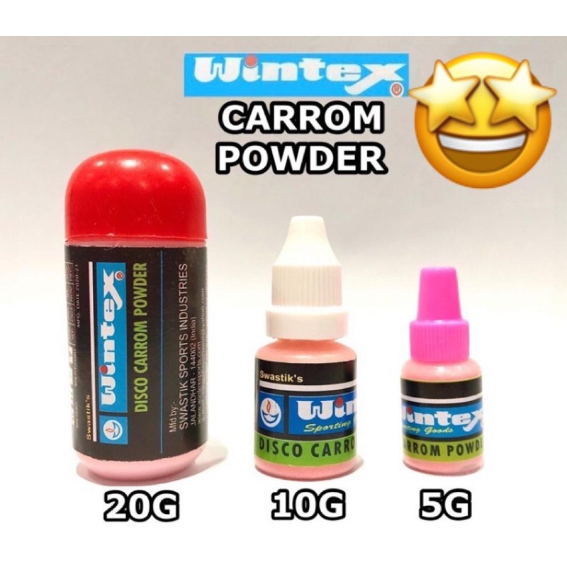 Wintex Disco Carrom Board Powder / Serbuk Bedak Pelincir Papan Karom ...