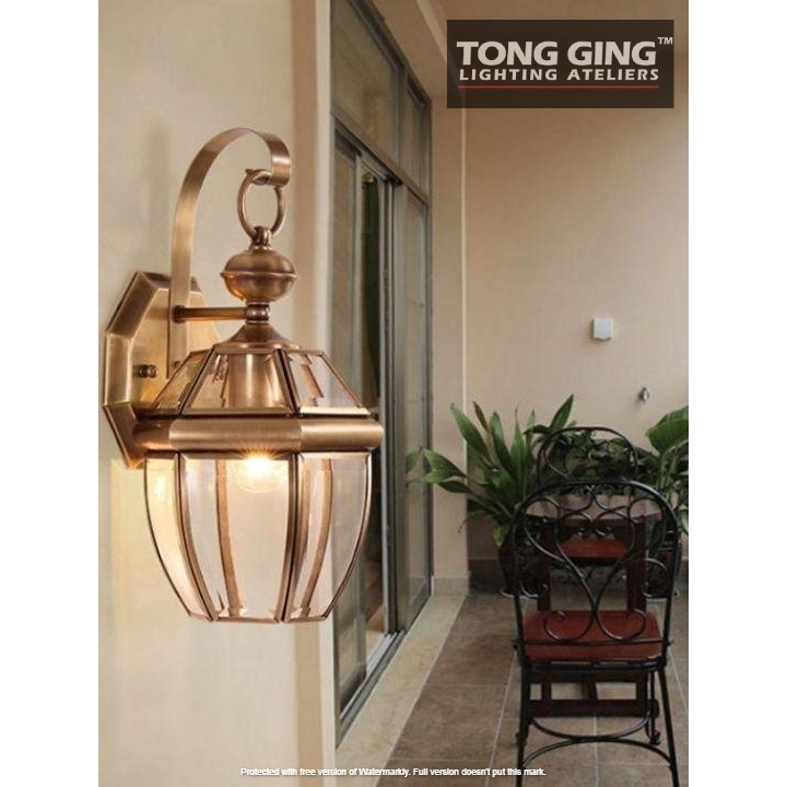Classic Wall Lamp Lampu Dinding Hiasan Dinding 壁灯 LED Copper Brass ...