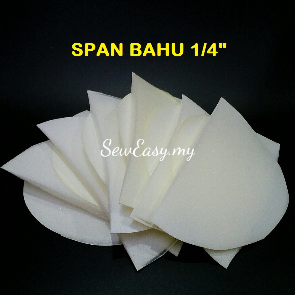 1/4" Span Bahu Baju Shoulder Pads (12pasang/pack) | Shopee Malaysia