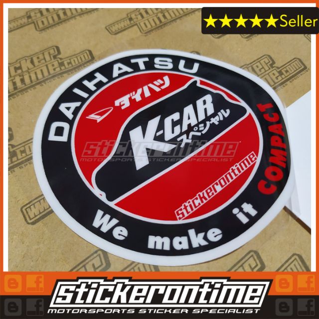 Kcar Japan Sport car sticker | Shopee Malaysia