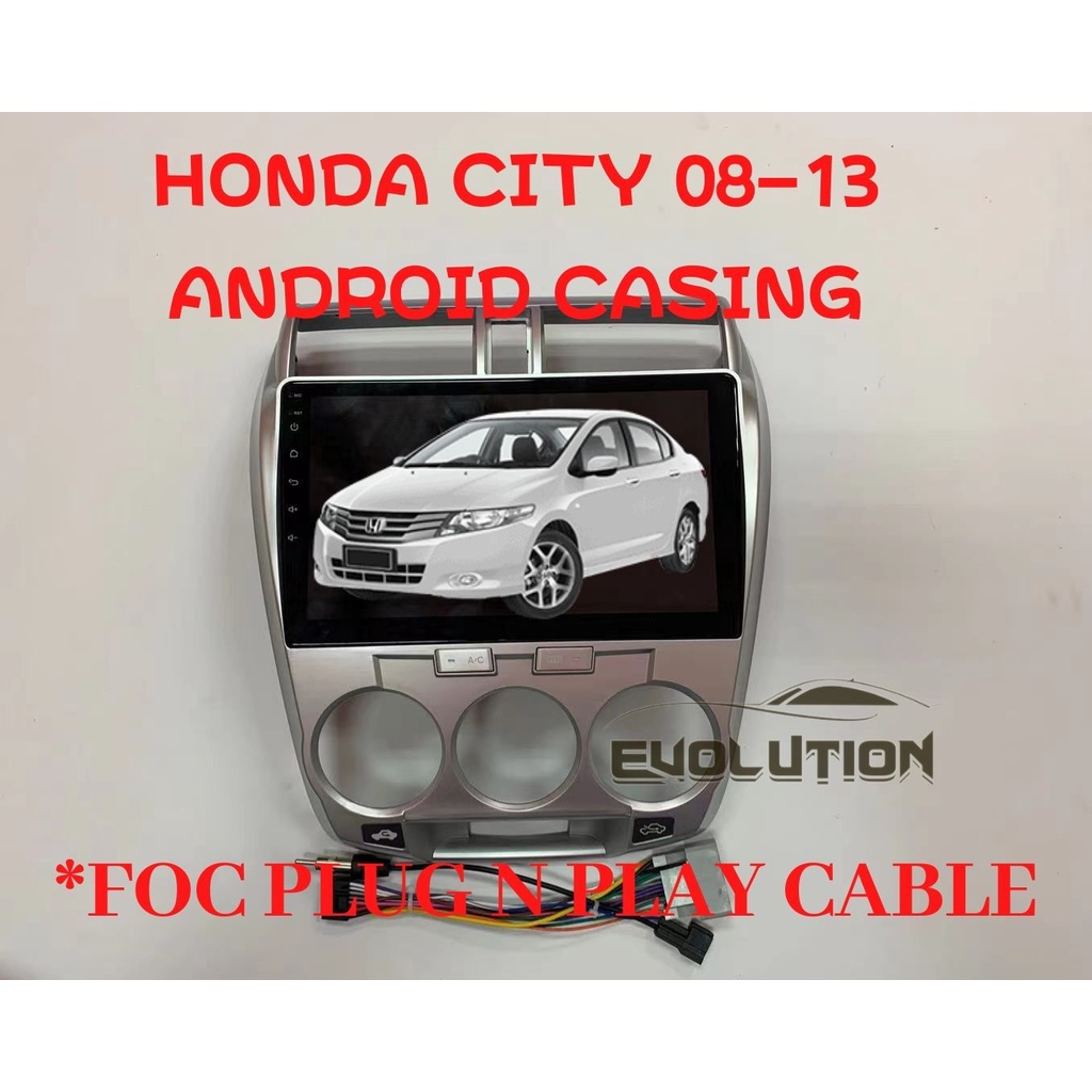 Honda City 2008-2013 Car Android Casing 10inch | Shopee Malaysia