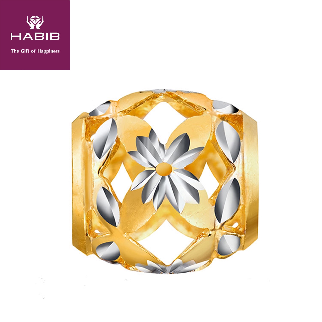 HABIB 916/22k Yellow Gold Charm ZV01-001-01(E) | Shopee Malaysia